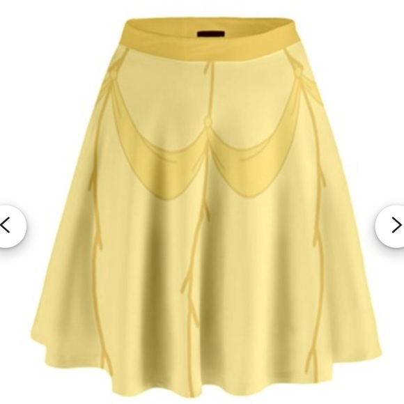 Skirts | Disneys Belle Inspired High Waisted Skirt | Poshmark